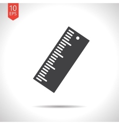 Ruler utensil icon Royalty Free Vector Image - VectorStock