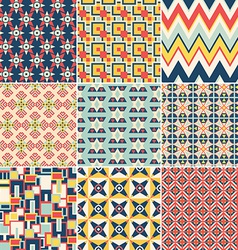 Pattern Set Royalty Free Vector Image - VectorStock