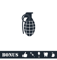 Hand grenade Royalty Free Vector Image - VectorStock