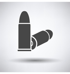 Pistol bullets icon Royalty Free Vector Image - VectorStock