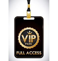 Vip card design Royalty Free Vector Image - VectorStock