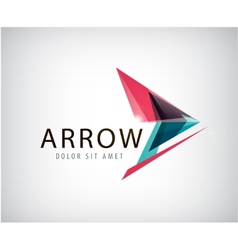 Abstract arrows icon logo Royalty Free Vector Image