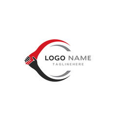 Hand shake logo Royalty Free Vector Image - VectorStock