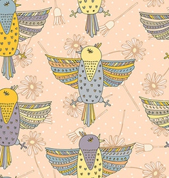 Pattern with birds Royalty Free Vector Image - VectorStock