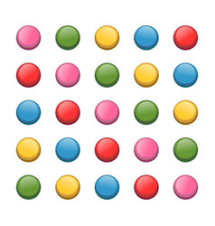 Note color paper with push colored pin template Vector Image