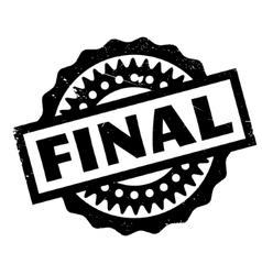 Final rubber stamp Royalty Free Vector Image - VectorStock