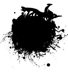 Ink splat Royalty Free Vector Image - VectorStock