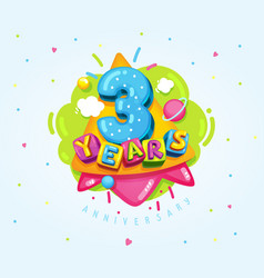 Number 3 Royalty Free Vector Image - VectorStock