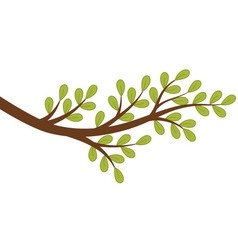 Tree branch Royalty Free Vector Image - VectorStock