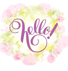Hello Royalty Free Vector Image - VectorStock