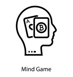 Sports mind sticker Royalty Free Vector Image - VectorStock