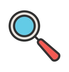 Magnifier Royalty Free Vector Image - VectorStock