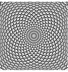 Op art abstract design Royalty Free Vector Image