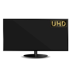 Black 4k icon Royalty Free Vector Image - VectorStock