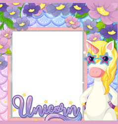 Empty banner with fairy tale cartoon character Vector Image