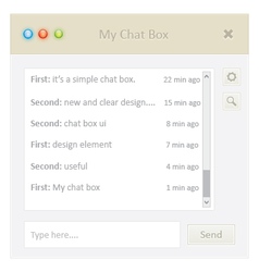 Chat Box Royalty Free Vector Image - VectorStock