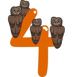 Number three Royalty Free Vector Image - VectorStock