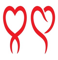 Clover heart resize Royalty Free Vector Image - VectorStock