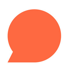 Rectangle blank speech bubble sign or empty map Vector Image