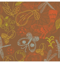 Hand drawn craft paper Royalty Free Vector Image