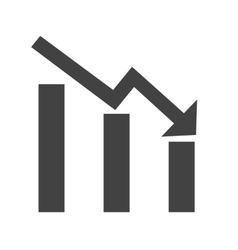 Downfall Royalty Free Vector Image - VectorStock