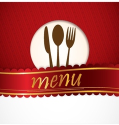 Diner menu sign Royalty Free Vector Image - VectorStock