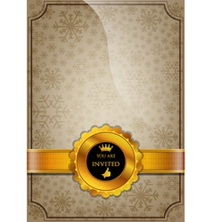 Brown creative business card Royalty Free Vector Image