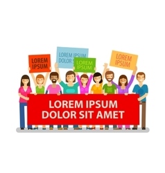 Crowd Royalty Free Vector Image - VectorStock