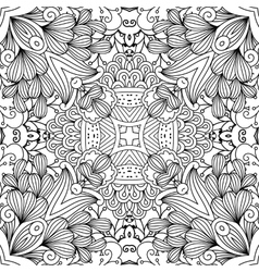 Ethnic seamless pattern coloring pages template Vector Image