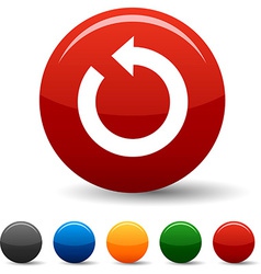 Refresh icons Royalty Free Vector Image - VectorStock