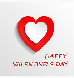 Floating heart shaped disc Royalty Free Vector Image