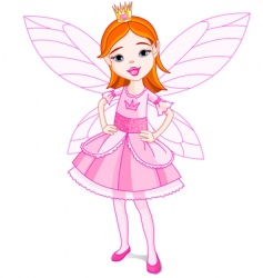 Fairy princess Royalty Free Vector Image - VectorStock