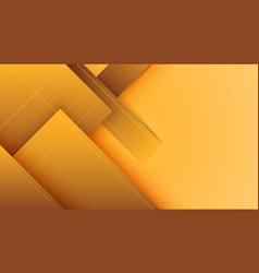 Abstract template header yellow curve with line Vector Image
