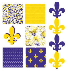 Seamless patterns set Royalty Free Vector Image