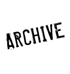 Archive rubber stamp Royalty Free Vector Image