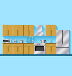 Kitchen Unit Royalty Free Vector Image - VectorStock