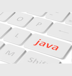 Computer keyboard with 24 7 key Royalty Free Vector Image