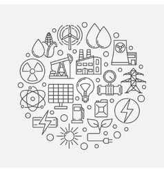 Solar cell icons power and energy concept Vector Image