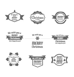Christmas vintage Royalty Free Vector Image - VectorStock