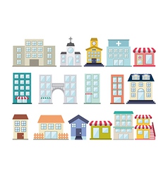 Buildings design Royalty Free Vector Image - VectorStock