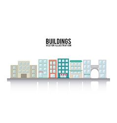 Buildings design Royalty Free Vector Image - VectorStock