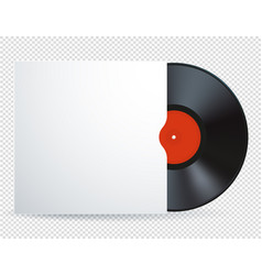 Vinyl record logo Royalty Free Vector Image - VectorStock