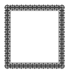 Stylish black frame Royalty Free Vector Image - VectorStock