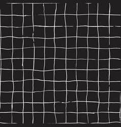 Hand drawn checkered grip seamless pattern Vector Image