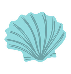 Seashell high quality Royalty Free Vector Image