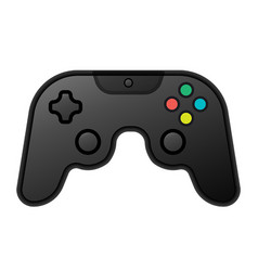 Modern joystick icon for video game control Vector Image