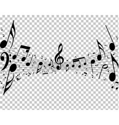 Music notes Royalty Free Vector Image - VectorStock