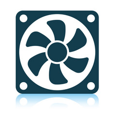 Fan icon Royalty Free Vector Image - VectorStock