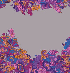 Abstract seamless hand-drawn border Royalty Free Vector