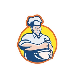 Chef cook baker Royalty Free Vector Image - VectorStock